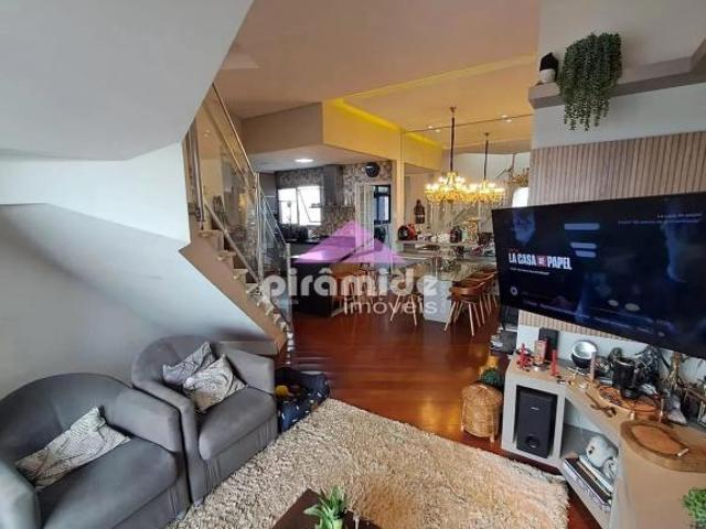 Cobertura em Parque Residencial Aquarius, São José dos Campos/SP de 210m² 3 quartos à venda por R$ 1