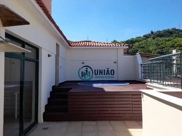 Cobertura em Pe Pequeno, Niterói/RJ de 161m² 3 quartos à venda por R$ 1.099.900,00
