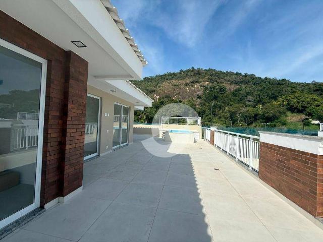 Cobertura em Piratininga, Niterói/RJ de 263m² 3 quartos à venda por R$ 2.225.000,00