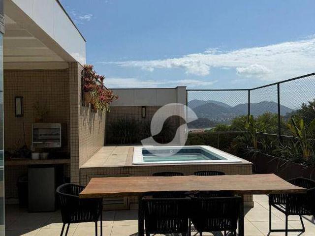 Cobertura em Piratininga, Niterói/RJ de 334m² 4 quartos à venda por R$ 4.899.900,00