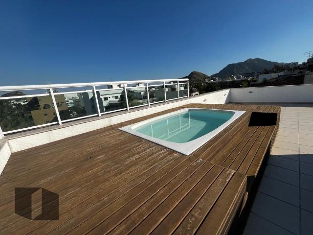 Cobertura em Recreio dos Bandeirantes, Rio de Janeiro/RJ de 204m² 3 quartos à venda por R$ 1.900.000,00 ou para locação R$ 15.000,00/mes