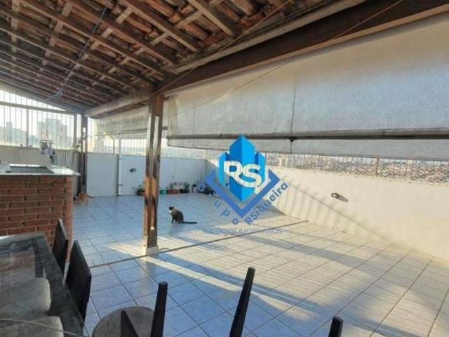 Cobertura em Rudge Ramos, São Bernardo do Campo/SP de 140m² 2 quartos à venda por R$ 630.000,00