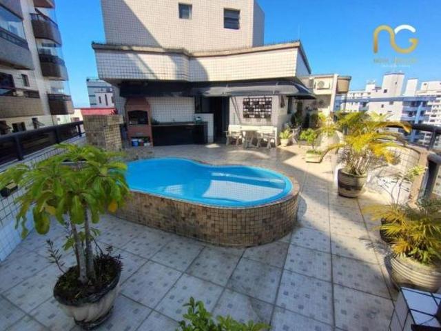 Cobertura em Vila Tupi, Praia Grande/SP de 145m² 2 quartos à venda por R$ 800.000,00