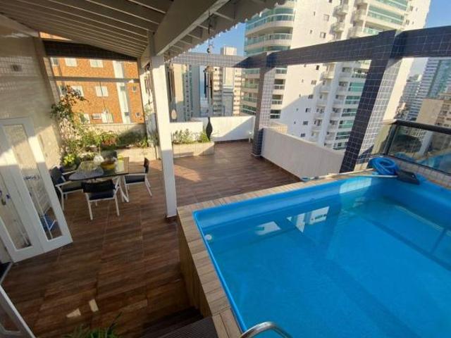 Cobertura em Vila Tupi, Praia Grande/SP de 184m² 3 quartos à venda por R$ 850.000,00