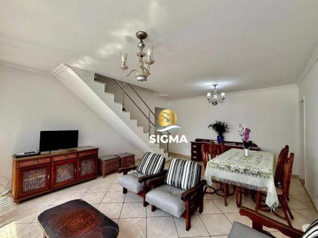Cobertura em Vila Alzira, Guarujá/SP de 200m² 4 quartos à venda por R$ 650.000,00