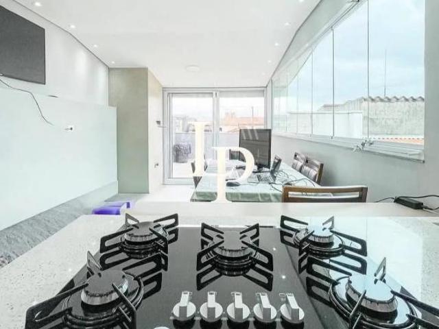 Cobertura em Vila Aquilino, Santo André/SP de 98m² 2 quartos à venda por R$ 499.000,00