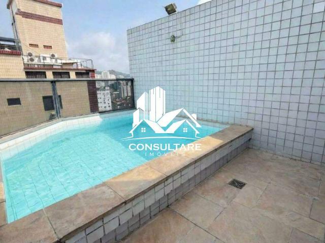 Cobertura em Vila Belmiro, Santos/SP de 112m² 1 quartos à venda por R$ 927.900,00