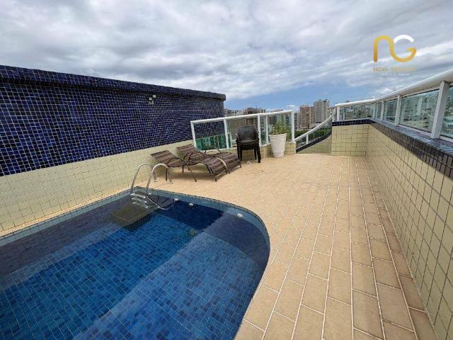 Cobertura em Vila Guilhermina, Praia Grande/SP de 164m² 3 quartos à venda por R$ 1.099.000,00