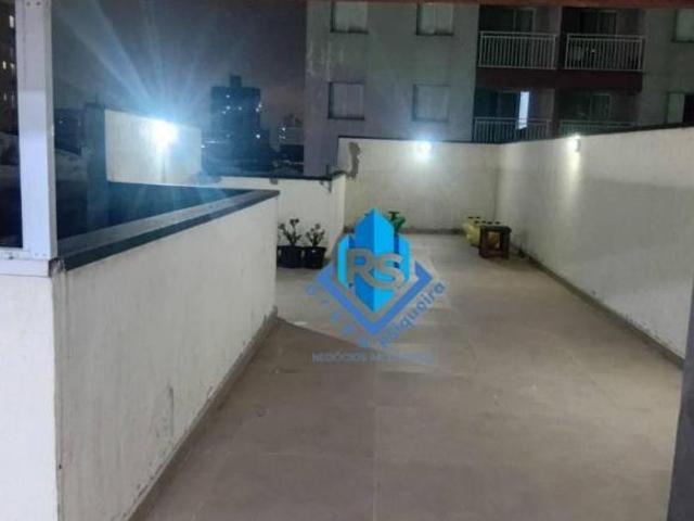 Cobertura em Vila Homero Thon, Santo André/SP de 135m² 2 quartos à venda por R$ 460.000,00