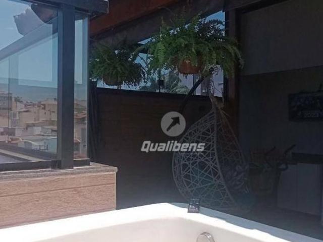 Cobertura em Vila Humaitá, Santo André/SP de 100m² 2 quartos à venda por R$ 680.000,00