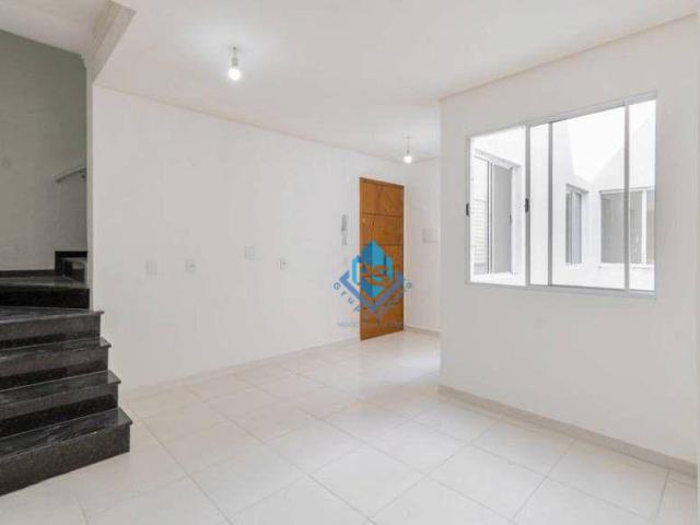 Cobertura em Vila Lutécia, Santo André/SP de 58m² 2 quartos à venda por R$ 349.000,00