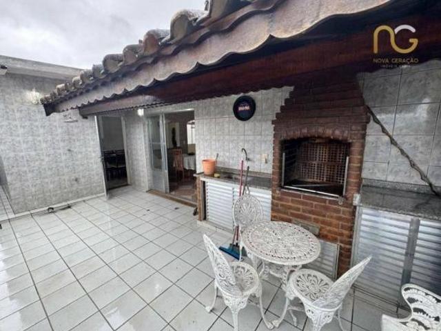 Cobertura em Vila Mirim, Praia Grande/SP de 136m² 2 quartos à venda por R$ 420.000,00