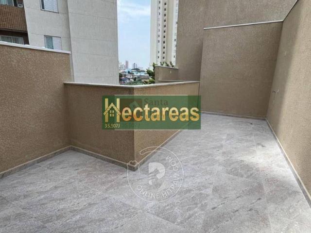 Cobertura em Vila Pires, Santo André/SP de 95m² 2 quartos à venda por R$ 519.000,00