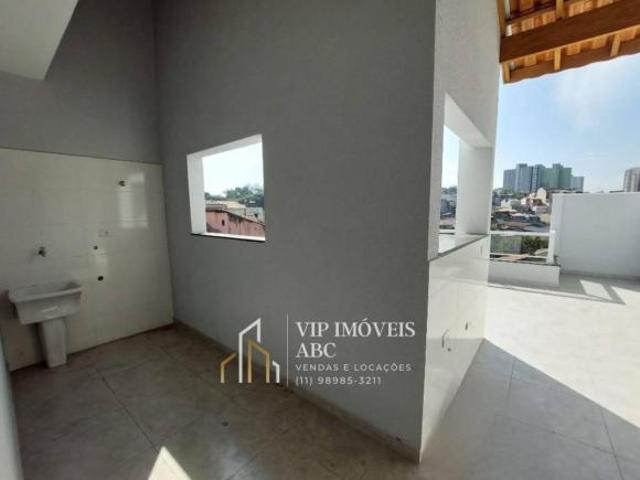Cobertura em Vila Scarpelli, Santo André/SP de 88m² 2 quartos à venda por R$ 450.000,00