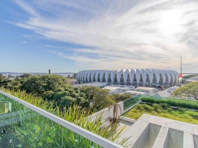 Cobertura espetacular com vista eterna para o Guaíba e Beira Rio 4 dormitórios, terraço, churrasqu