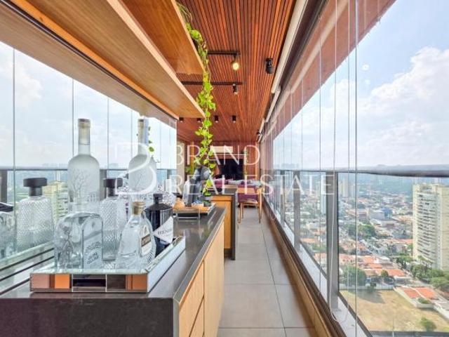 Cobertura exclusiva á venda no Habitarte 2, Brookli, porteira fechada, 3 vagas