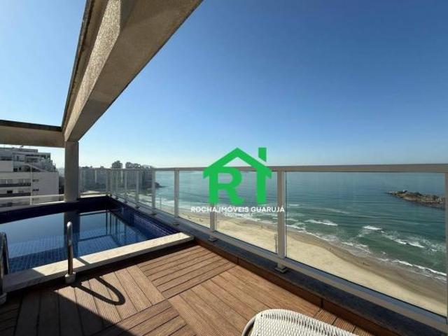 Cobertura Frente Mar em Pitangueiras | 4 Suítes | Piscina Privativa | 2 Vagas