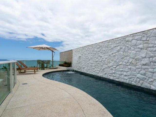 Cobertura Frontal ao mar no M8 na Riviera, 513 M³, 5 suítes, 5 vagas, uma Mansão a Beira Mar