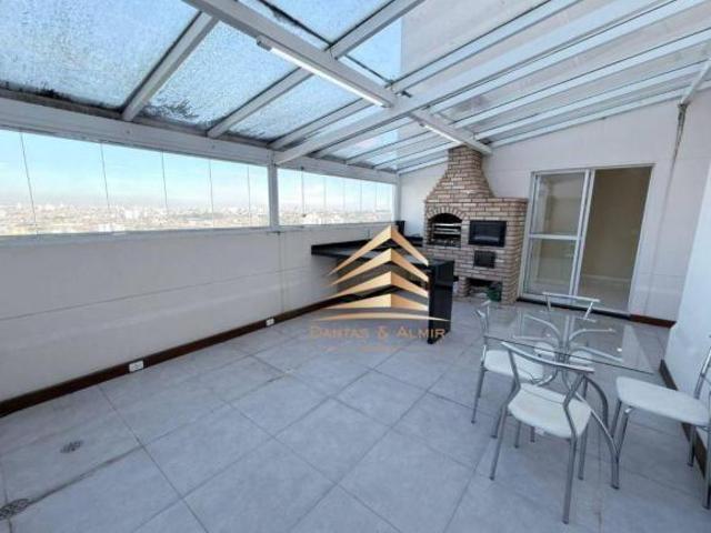 Cobertura Lago dos Patos 3 dormitórios, sendo 2 suítes, lavabo, Jacuzzi e churrasqueira, 128 m², R$