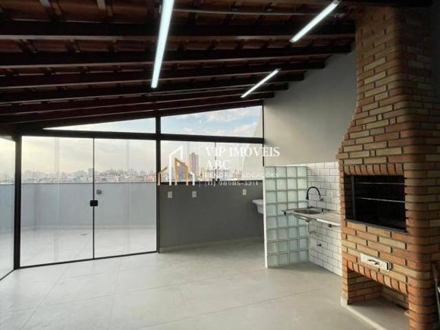 COBERTURA LINDA COM ÁREA GOURMET – 140m² POR R$ 710 MIL EM SÃO CAETANO