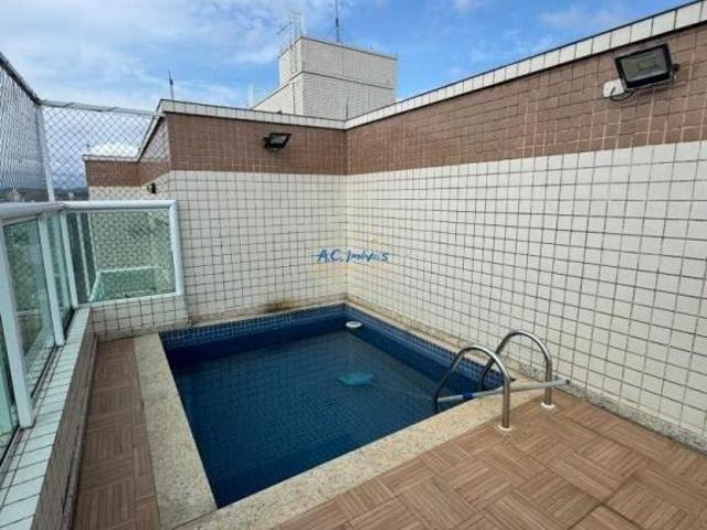 Cobertura Mobiliada na Guilhermina 262mts Útil! Financia!