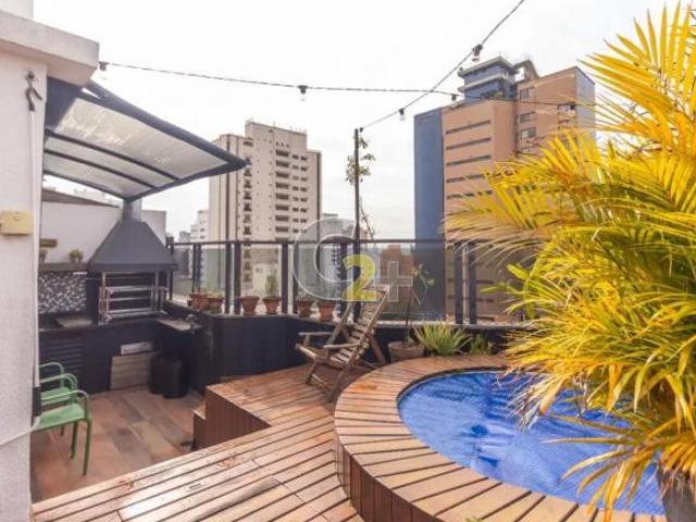 Cobertura mobiliada a venda em Moema 2 quartos 1 suite 2 vagas