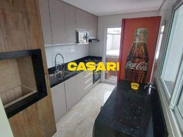 Cobertura Mobiliada com Jacuzzi à Venda na Vila Scarpelli – 3 Dorms, Suíte, Gour