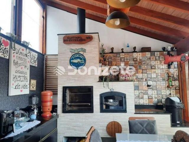 Cobertura mobiliada de 110 m² na Vila Scarpelli, Santo André – 2 quartos, frente