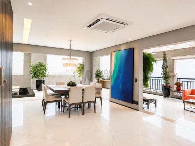 Cobertura Mobiliada de 332m² na Chácara Klabin | 3 Suítes, 4 Vagas e Varanda com Churrasqueira