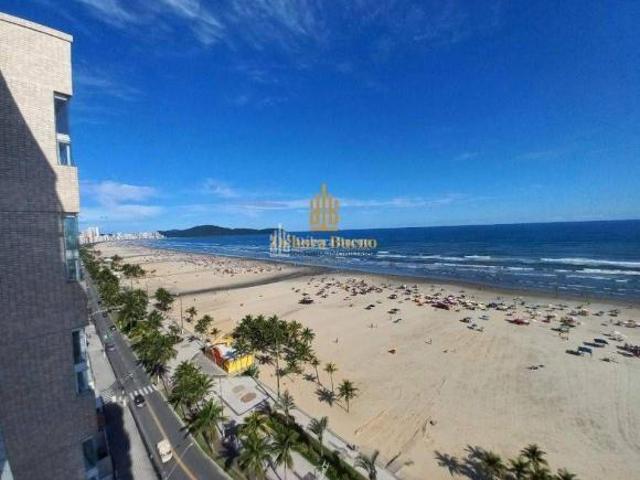 COBERTURA MARAVILHOSA FRENTE MAR COM PISCINA! 3 SUITES 4 VAGAS E LAZER COMPLETO