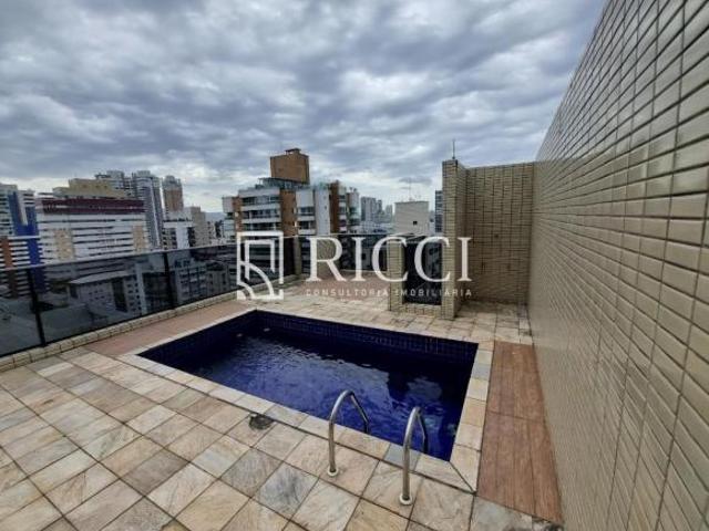 Cobertura Nova, 2 dormitórios, vista mar