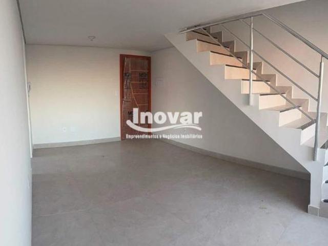 Cobertura nova 2 quartos com 1 suíte e 2 vagas de garagem, elvador no bairro Santa Branca, 2 quartei