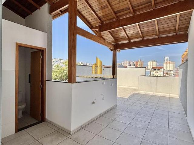 Cobertura NOVA à Venda 02 dormitórios 01 vaga 84m² Vila Scarpelli/Santo André