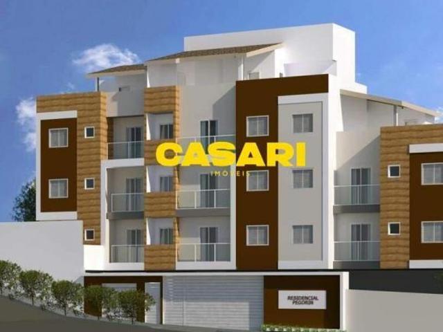 Cobertura nova à venda, 90 m² 2 dormitórios 1 suíte, 1 vaga Vila Pires Santo André/SP
