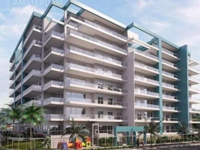 COBERTURA NOVA COM 4 DORM, 3 SUÍTES, FRENTE AO MAR NO INDAIÁ BERTIOGA