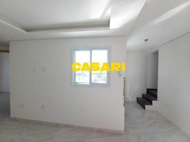 Cobertura Nova de 62m² com 2 quartos e 2 Vagas no Vila Linda – Santo André!