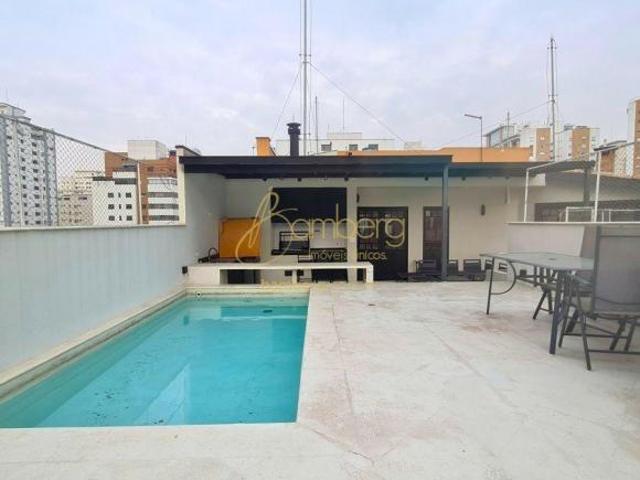 Cobertura no Campo Belo com piscina e churrasqueira