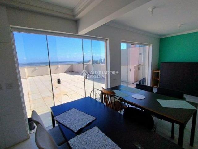 Cobertura no Bairro Menino Deus com 142,17m² de área privativa, com vista deslumbrante e permanente