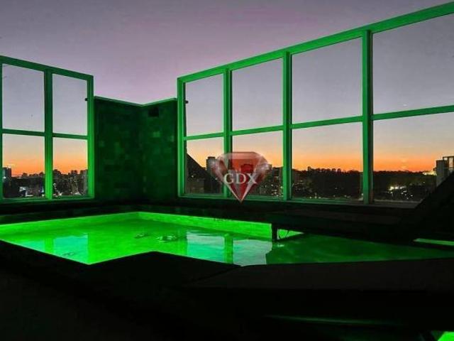 Cobertura no Brooklin com Piscina