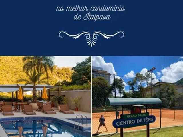 Cobertura no Granja Brasil em Itaipava pronta para morar, tem 170 metros quadrados