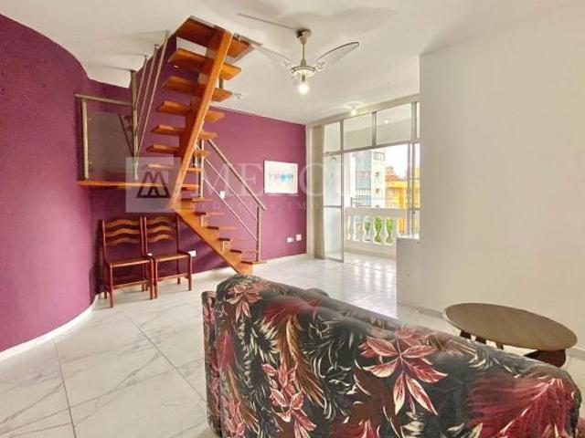 Cobertura no Guarujá, Enseada, Duplex, 3 Quartos, Sala para 2 Ambientes e Sacada Mercuri Imóveis