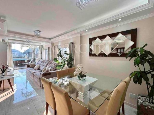 Cobertura no Guarujá, Enseada, Penthouse, Piscina e Área Gourmet Mercuri Imóveis Imobiliária no