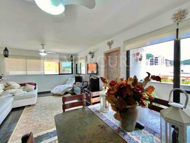 Cobertura no Guarujá, Enseada, Triplex, 3 Quartos, Sendo 1 Suíte, Sacada com Vista Urbana e Piscina