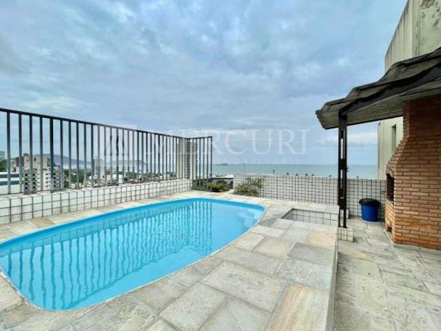 Cobertura no Guarujá, Enseada, 2 Quartos, Sendo 1 Suíte e com Vista Mar Mercuri Imóveis Imobiliá