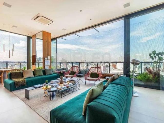Cobertura no Jardim Paulista de 408 m² com 4 quartos, sendo 4 suítes à venda, São Paulo, SP