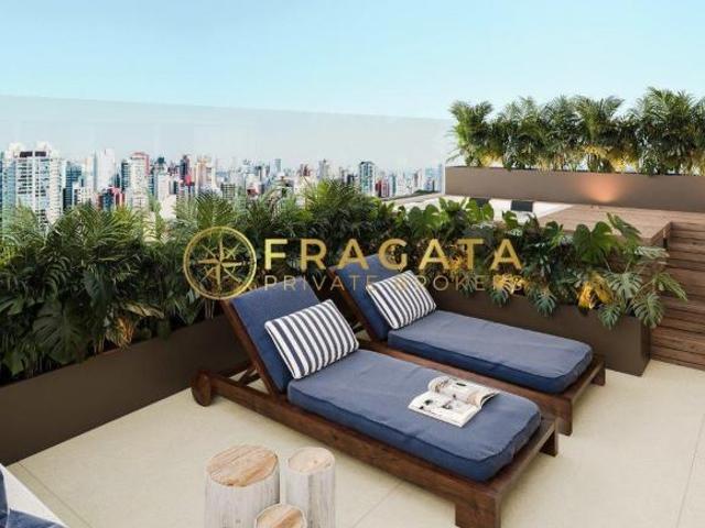 Cobertura no Jardins 430m² c/ 3 dorms sendo 3 suites 2 vagas de garagem
