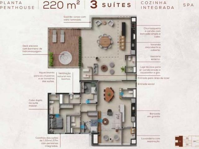 Cobertura no Plaza Sevilla | Imobiliária Rosa e Rangel