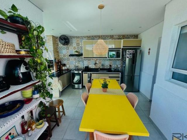 COBERTURA NA ESTUFA 1 COM SALA DE ESTAR E JANTAR,3 DORMITÓRIOS E VARANDA GOURMET