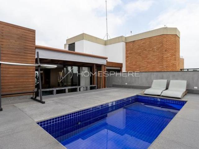 Cobertura na Vila Madalena | 342 m² | 3 Suítes | Vista Livre | 4 Vagas