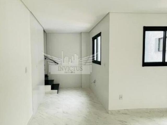 Cobertura sem Condomínio com Elevador e 2 Dormitórios à Venda, 120m² Vila Alzira, Santo André/SP